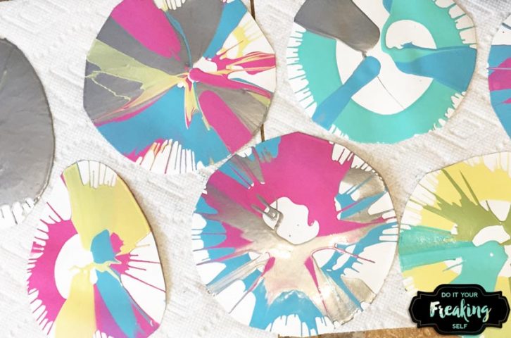 Do It Your Freaking Self - DIY Spin Art Easter Banner - Do It Your ...