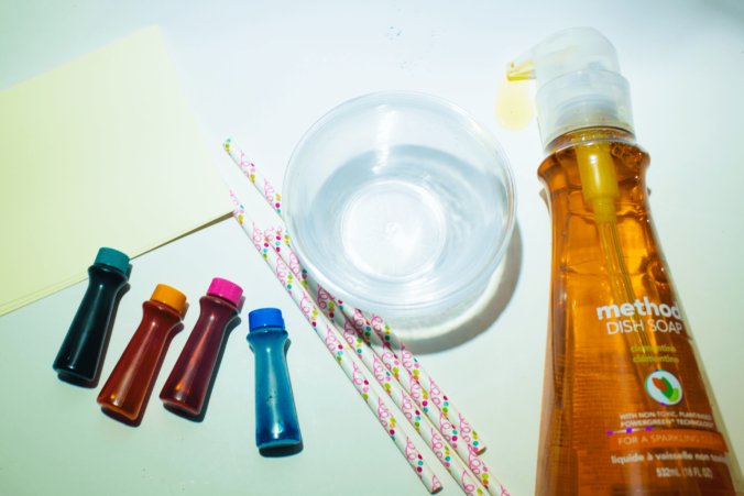 Do It Your Freaking Self - Bubble Painting Note Cards - Do It Your ...