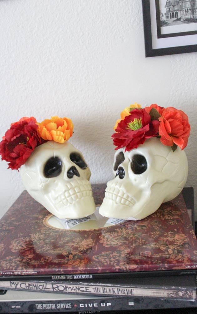 Do It Your Freaking Self - How to Make a 5 Minute DIY Skull Vase - Do ...