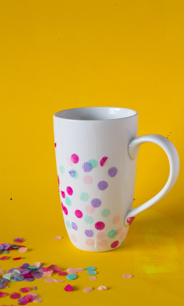 Do It Your Freaking Self - DIY Confetti Mug - Do It Your Freaking Self