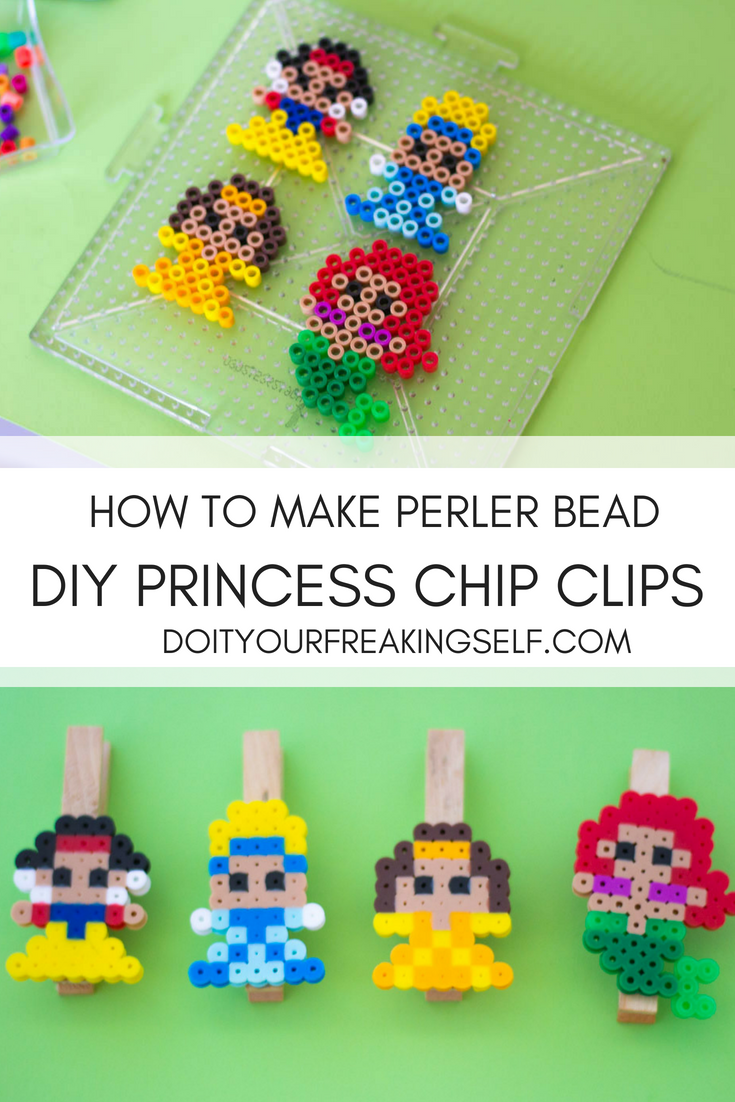 Do It Your Freaking Self - How to make Perler Bead Princess DIY Chip ...
