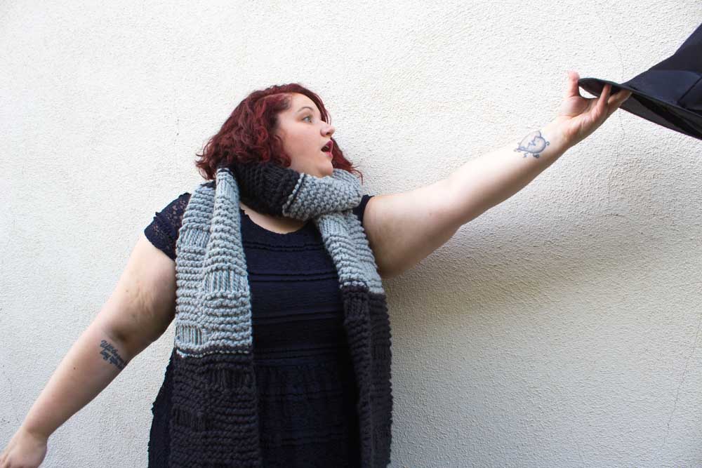 Do It Your Freaking Self - The Worst Witch inspired Drop Stitch Scarf ...