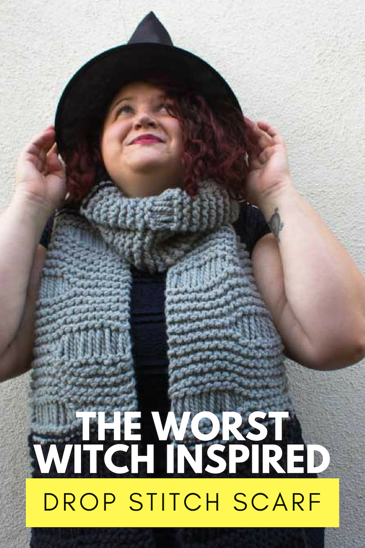 Do It Your Freaking Self - The Worst Witch inspired Drop Stitch Scarf ...