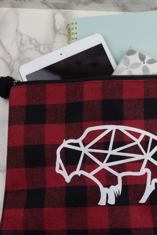 Do It Your Freaking Self - Buffalo Check Clutch Bag - Do It Your ...